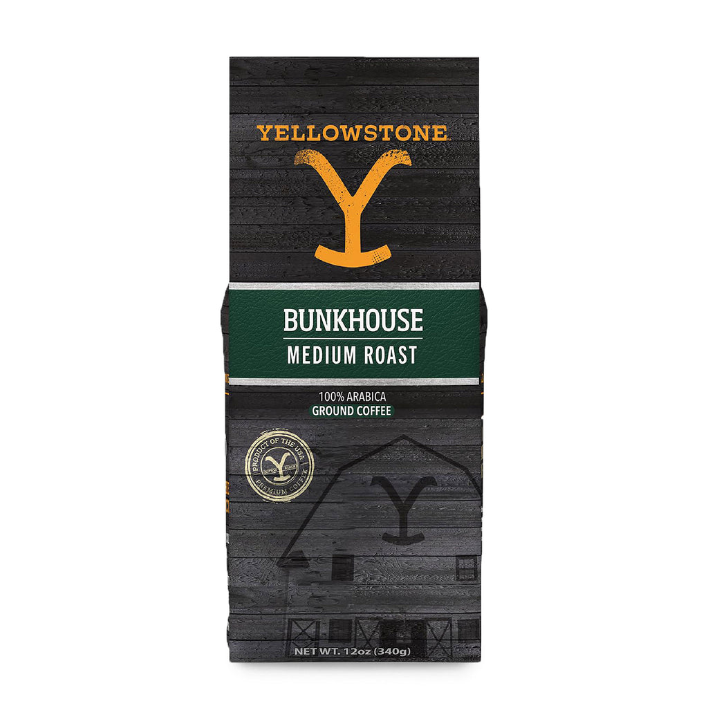 Yellowstone 12oz Bunkhouse Medium Roast Ground Coffee – Paramount Coffee