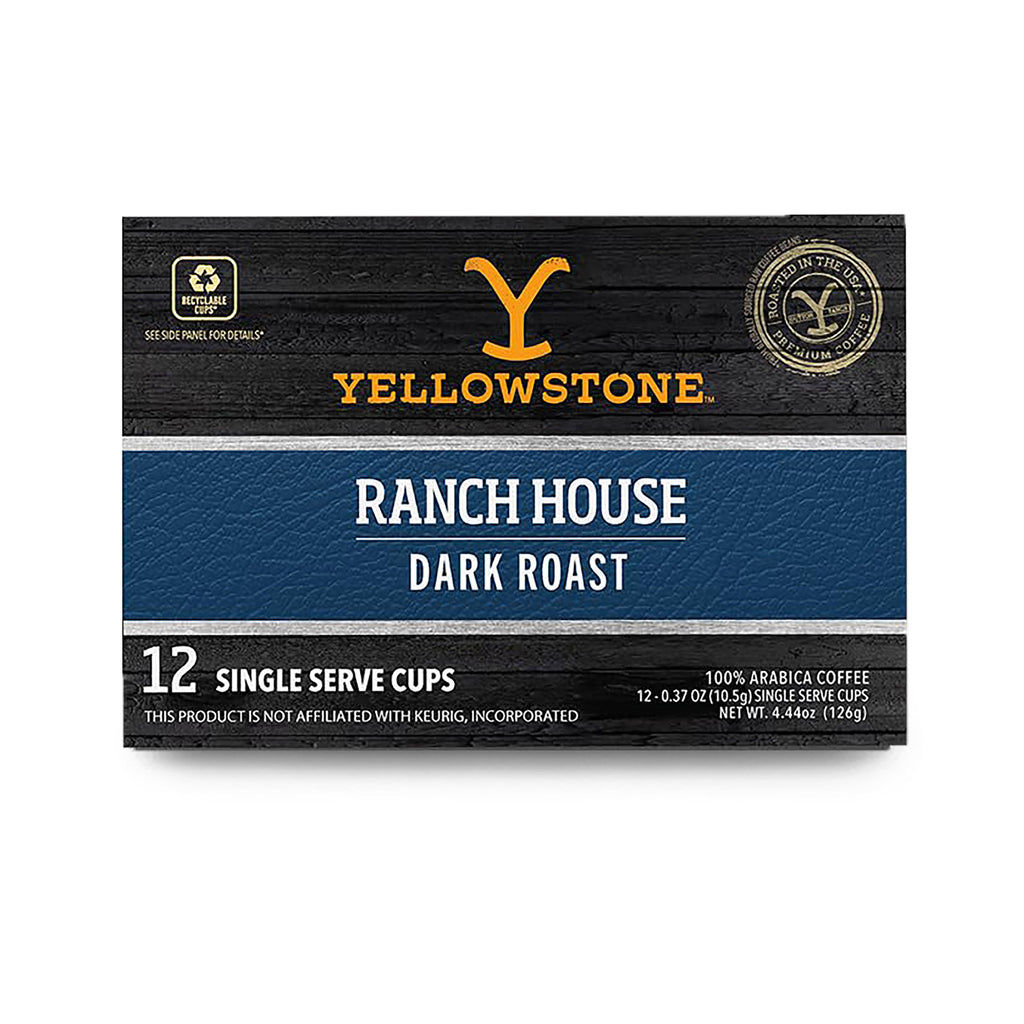 Yellowstone Ranch House 12ct Single Serve Cups – Paramount Coffee