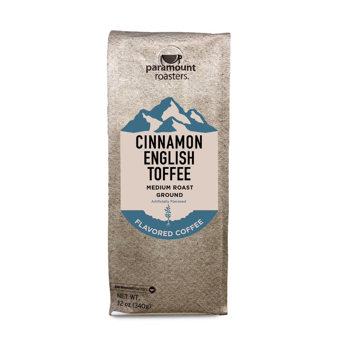 Cinnamon English Toffee 12oz Flavored Ground Coffee – Paramount Coffee